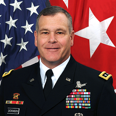 LTG James Dickinson, USA